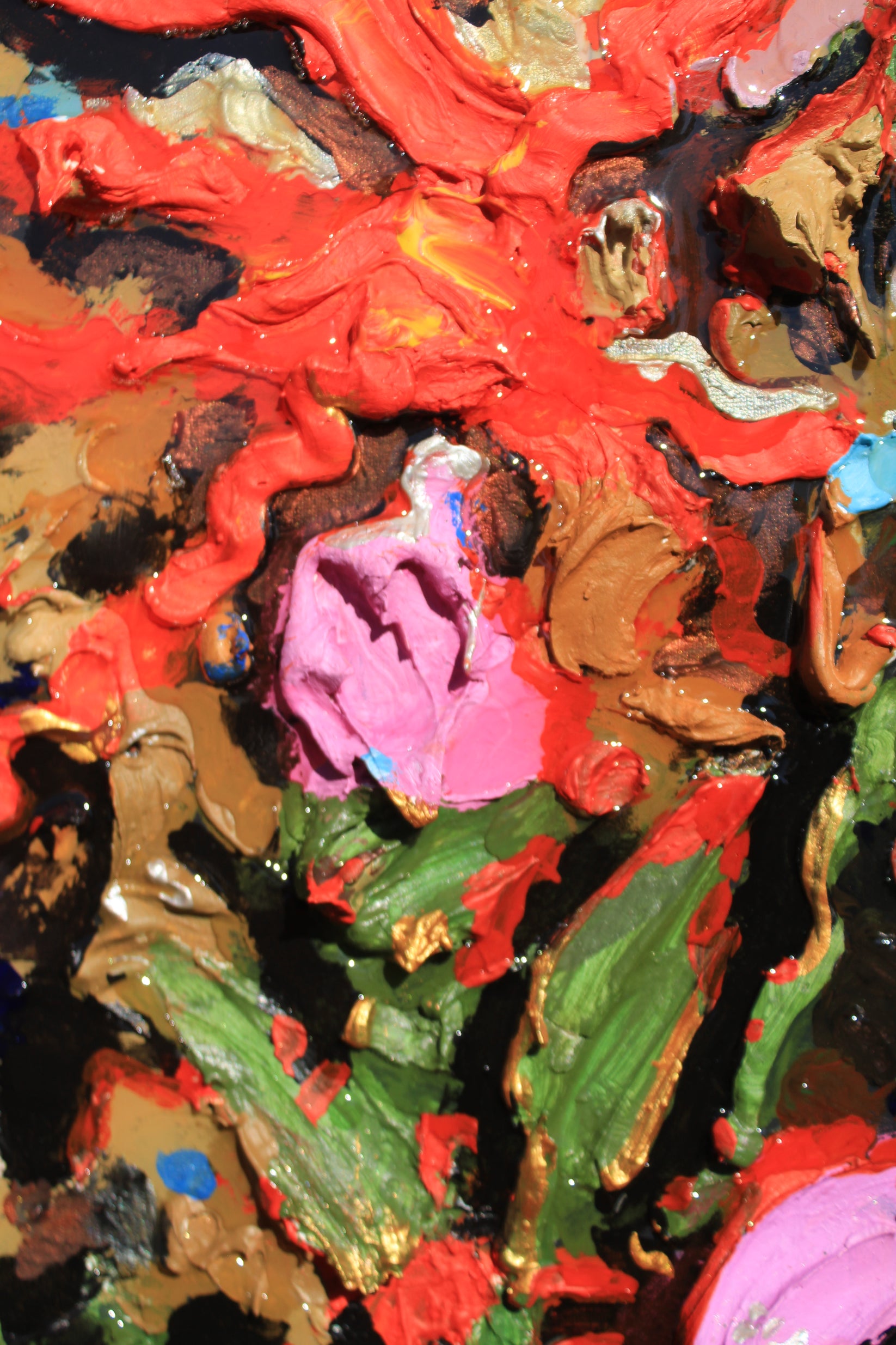 Milk Thistle Acrylic Painting by Tanbelia – Tanbelia Art Store