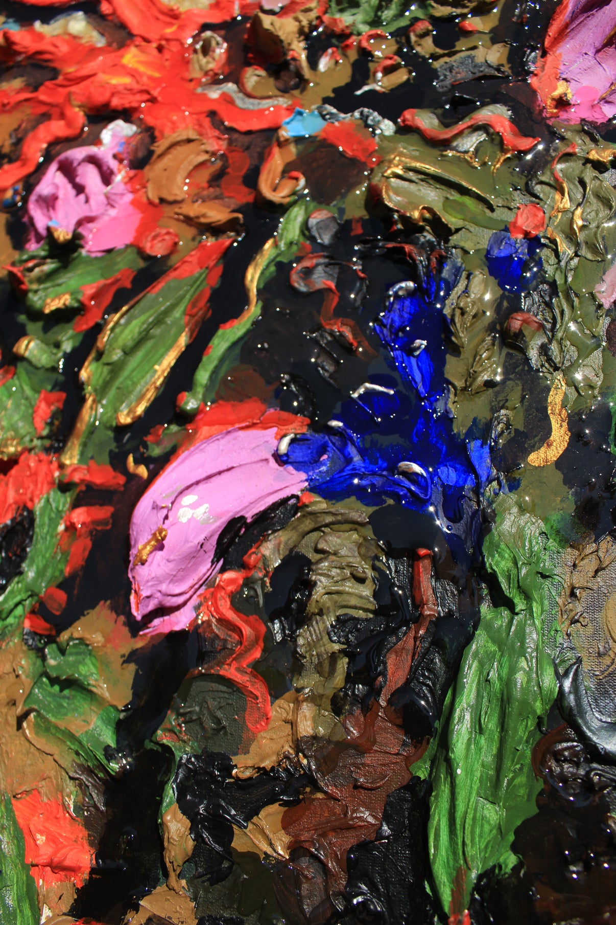 Milk Thistle Acrylic Painting by Tanbelia – Tanbelia Art Store