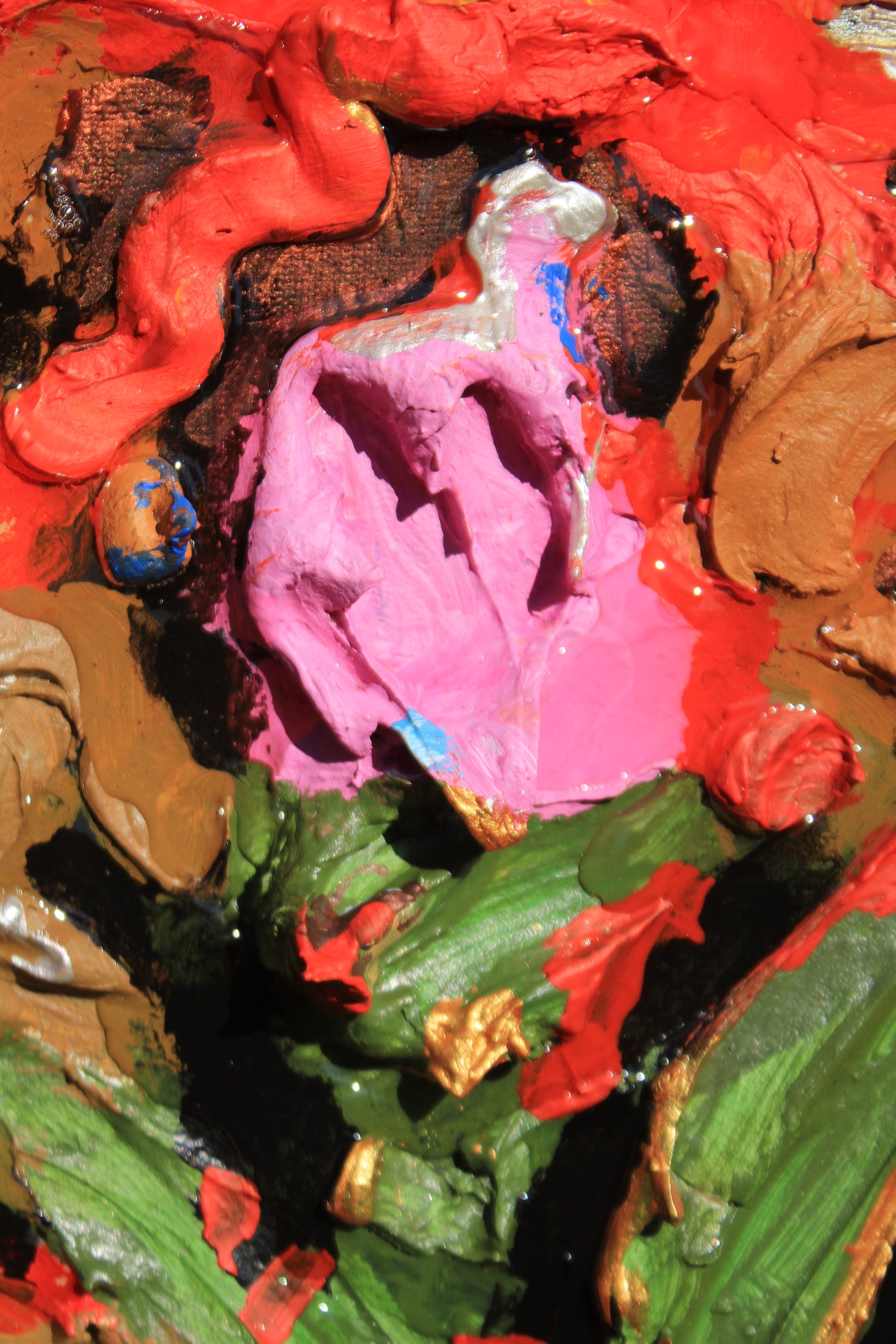 Milk Thistle Acrylic Painting by Tanbelia – Tanbelia Art Store